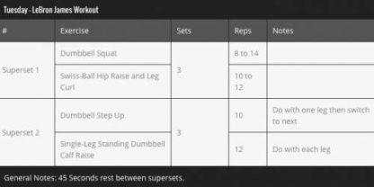 This Is What Lebron James's Workout Routine And Diet Plan Look Like