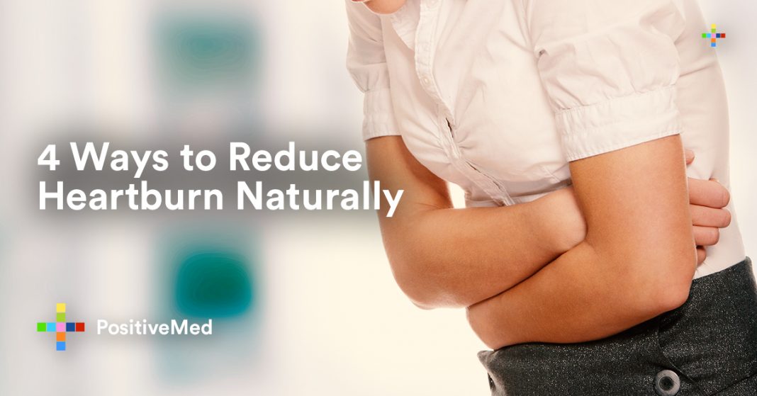 4 Ways To Reduce Heartburn Naturally