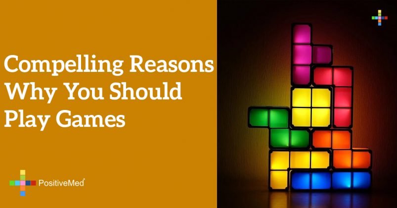 Compelling Reasons Why You Should Play Games - PositiveMed