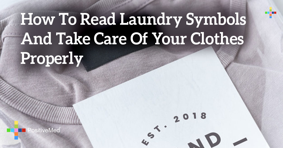 How To Read Laundry Symbols And Take Care Of Your Clothes Properly ...
