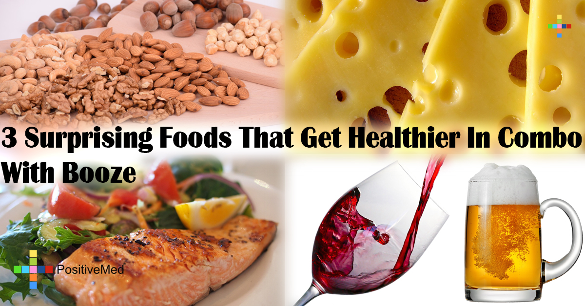 3 Surprising Foods That Get Healthier In Combo With Booze - PositiveMed