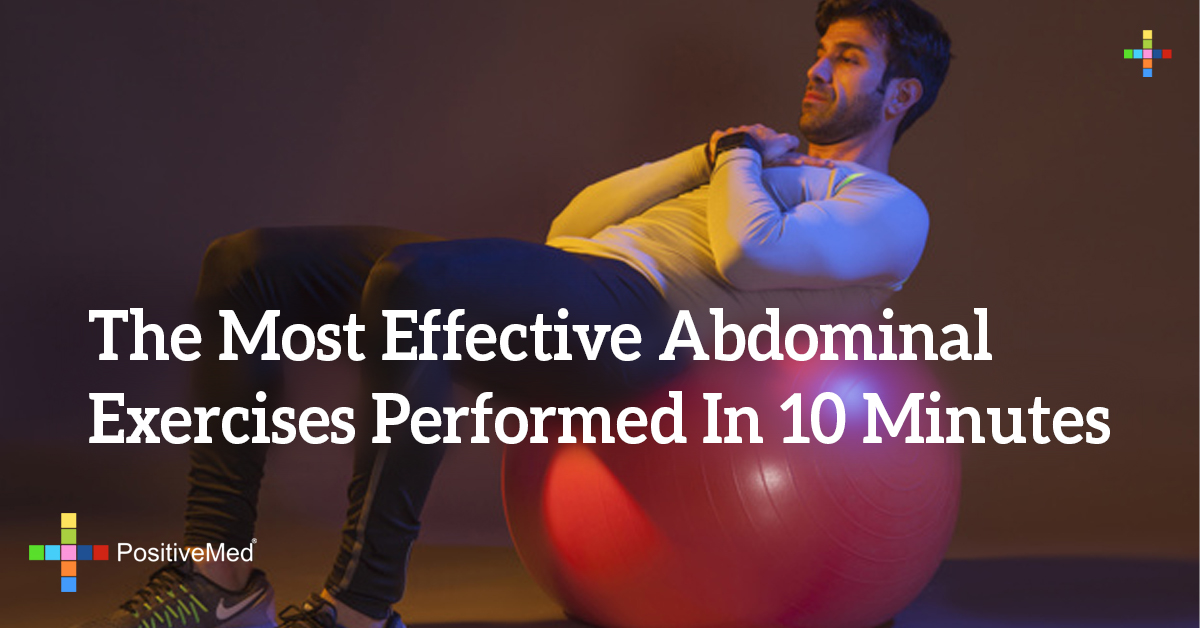The Most Effective Abdominal Exercises Performed In 10 Minutes