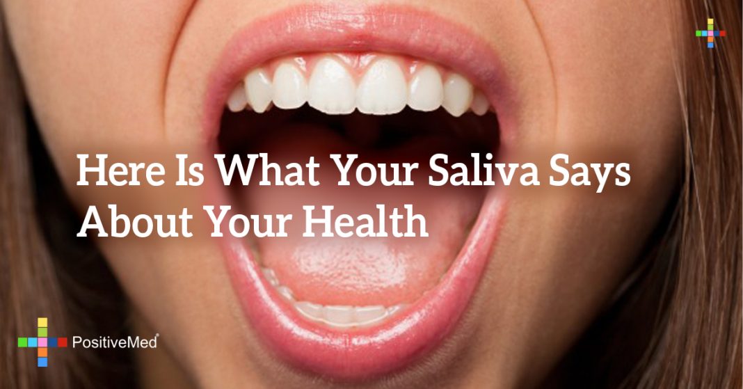 Here is What Your Saliva Says About Your Health