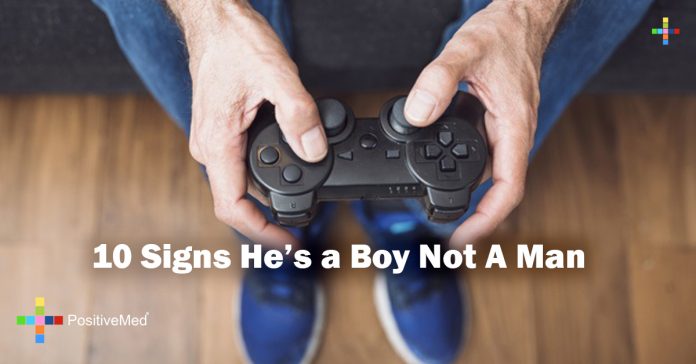 10 Signs He's a Boy Not A Man