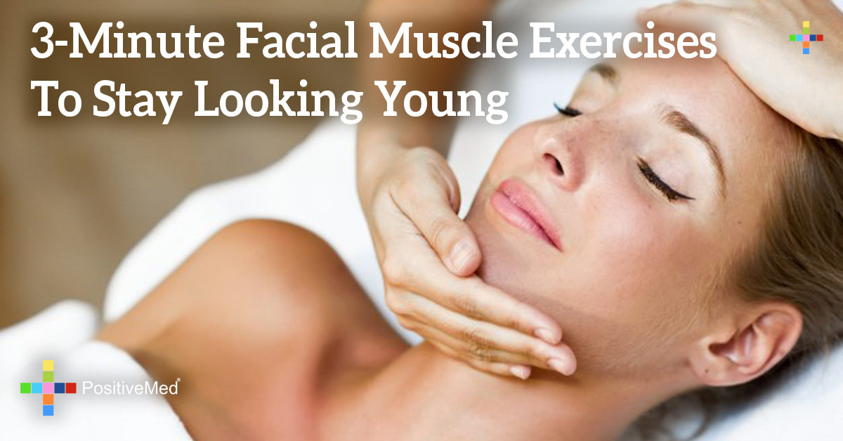 3-Minute Facial Muscle Exercises To Stay Looking Young