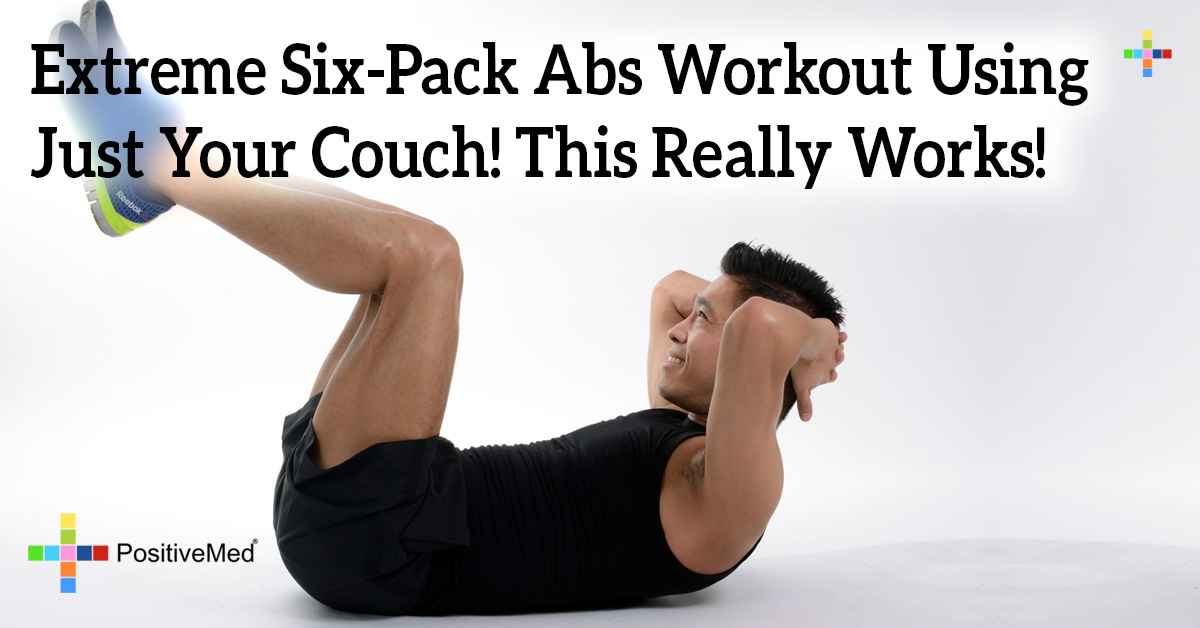 Extreme Six Pack Abs Workout Using Just Your Couch! This Really Works!