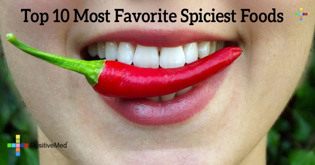 Top 10 Most Favorite Spiciest Foods - PositiveMed