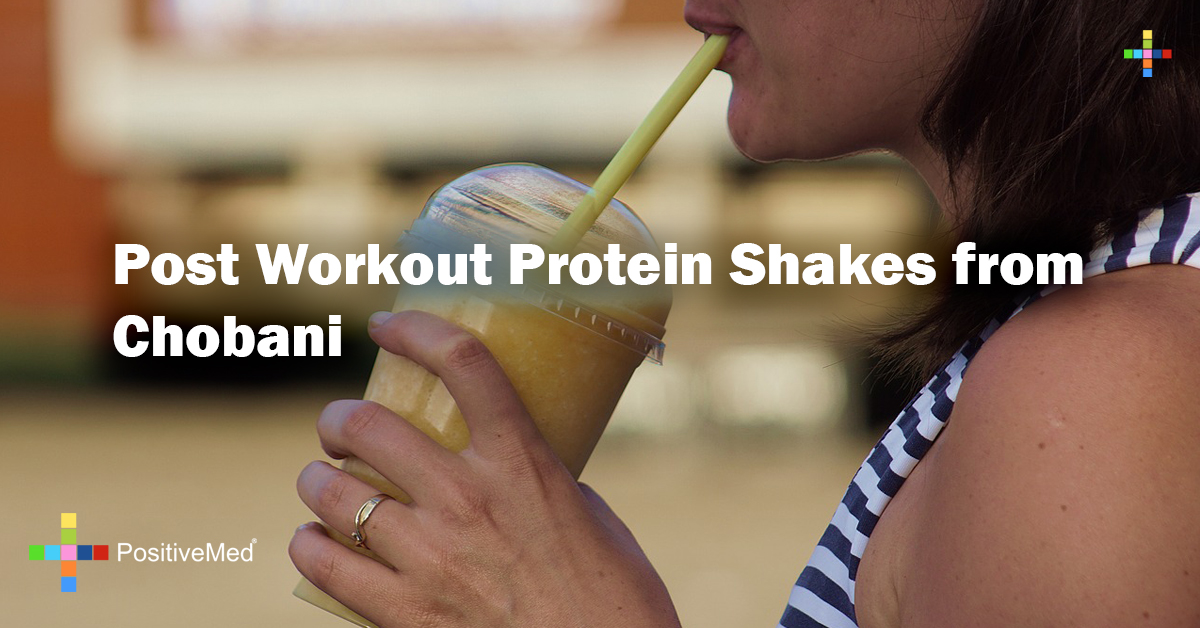 Post Workout Protein Shakes from Chobani