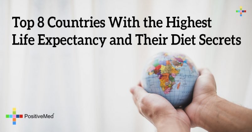 Top 8 Countries with the Highest Life Expectancy and Their Diet