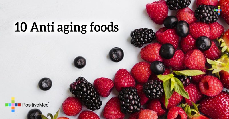 10 Anti aging foods