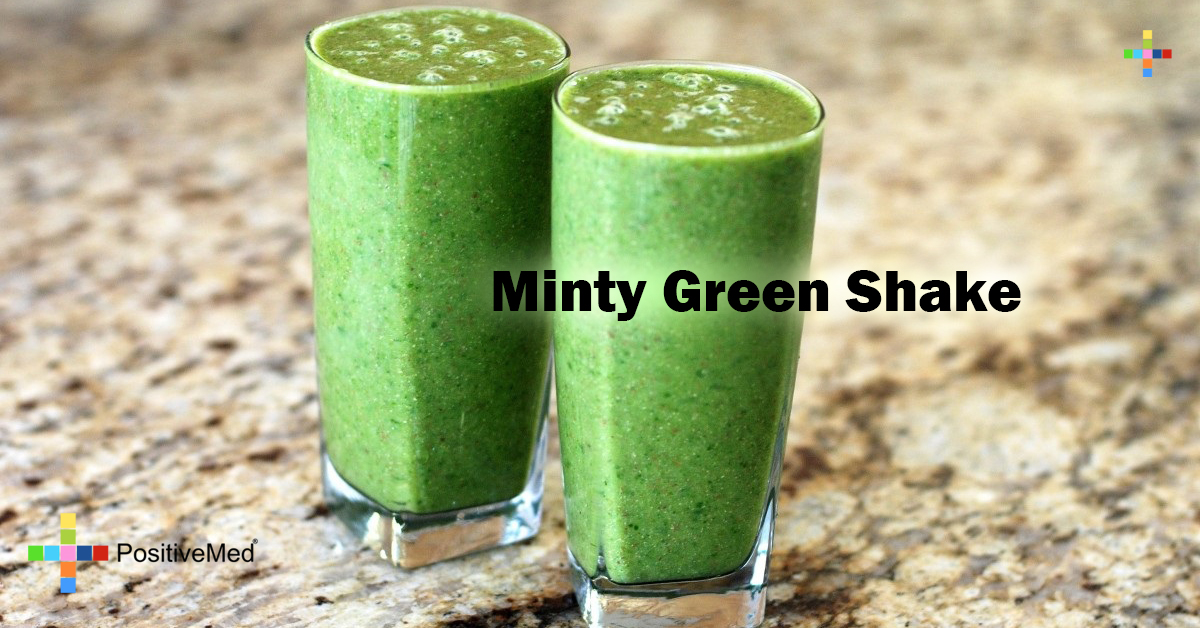 Minty Green Shake - PositiveMed