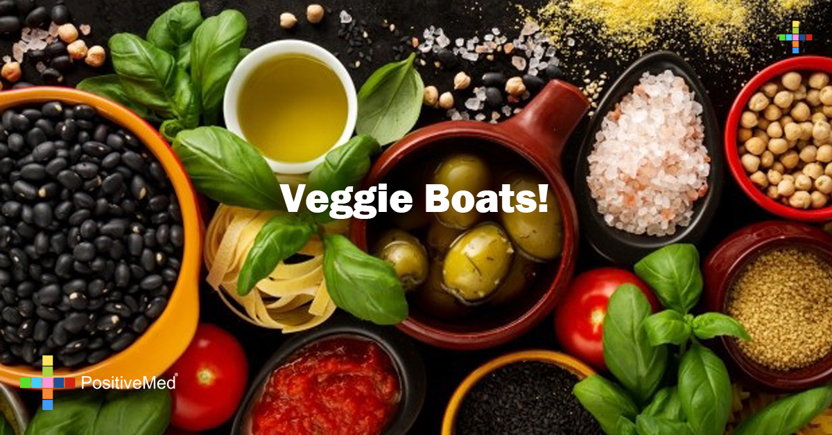 Veggie Boats! - PositiveMed