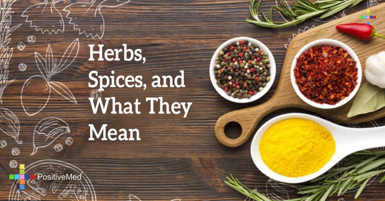 Herbs, Spices, and What They Mean - PositiveMed