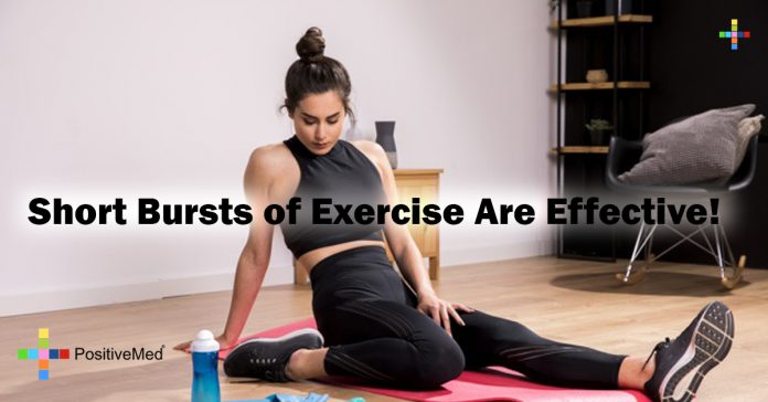 Short Bursts of Exercise Are Effective! - PositiveMed