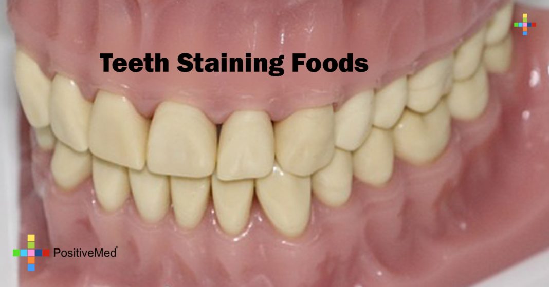 Teeth Staining Foods - PositiveMed