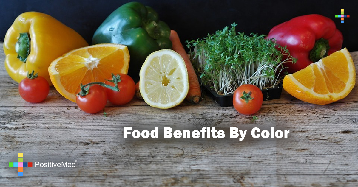 Food Benefits By Color - PositiveMed