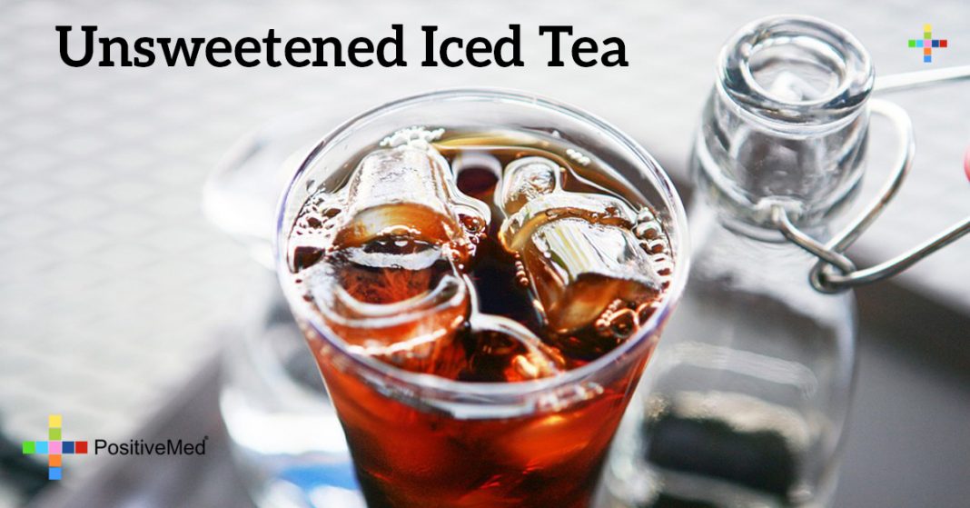 Unsweetened iced tea - PositiveMed